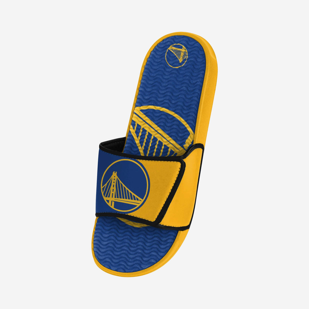 Golden State Warriors Colorblock Big Logo Gel Slide FOCO