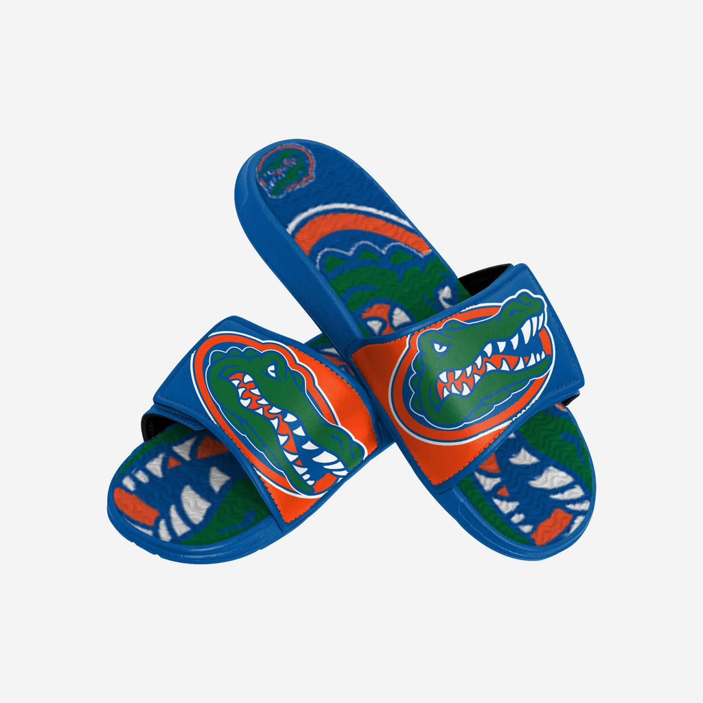 Florida Gators Colorblock Big Logo Gel Slide FOCO