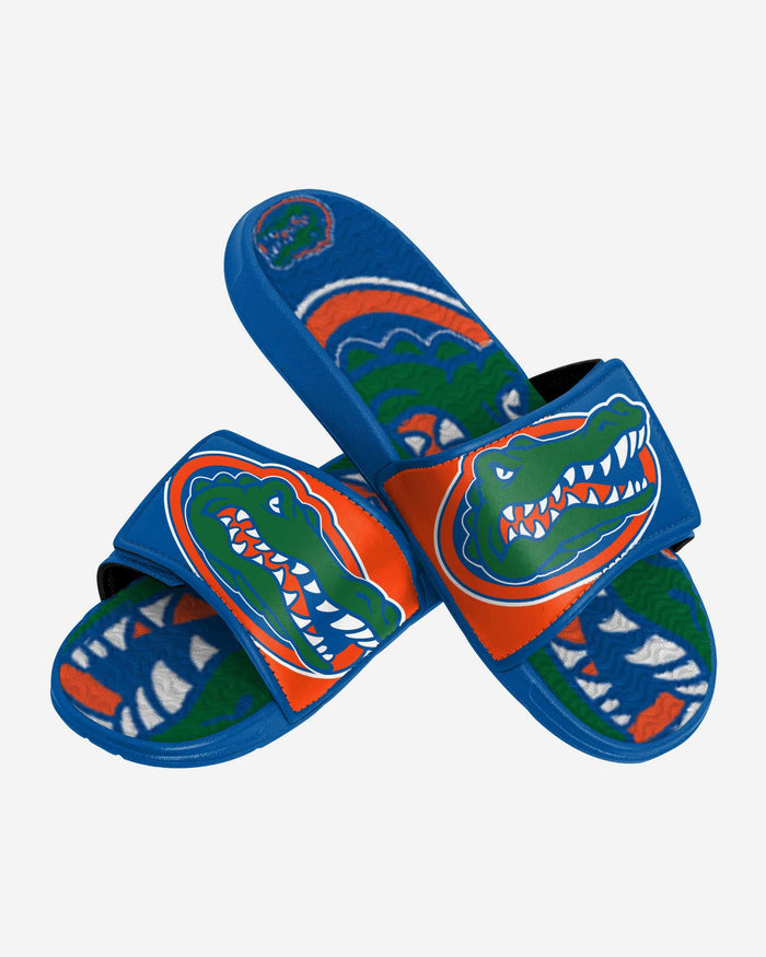 Florida Gators Colorblock Big Logo Gel Slide FOCO