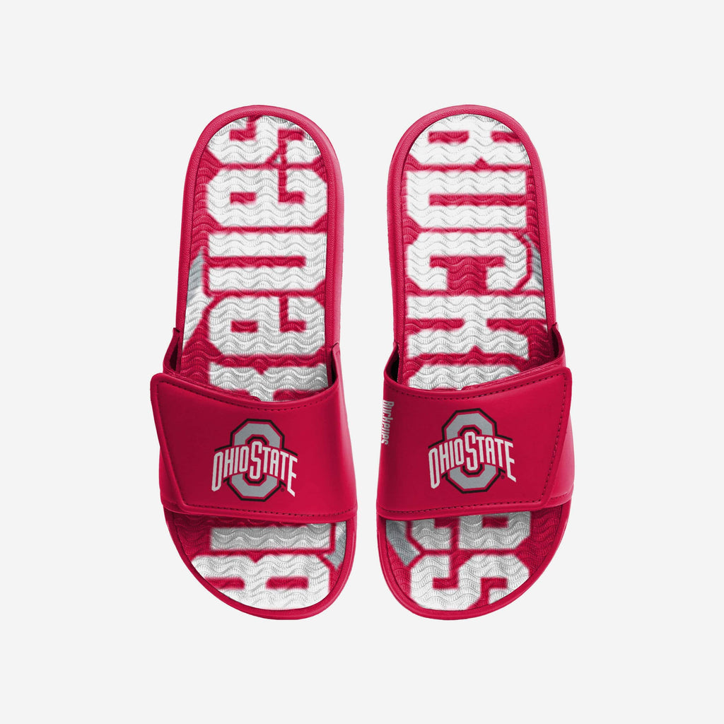 Ohio State Buckeyes Bold Wordmark Gel Slide FOCO