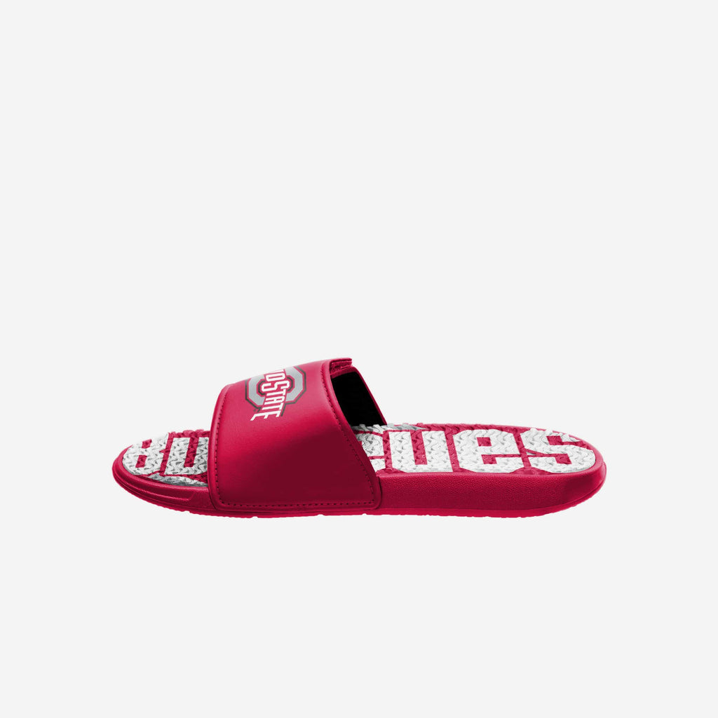 Ohio State Buckeyes Bold Wordmark Gel Slide FOCO