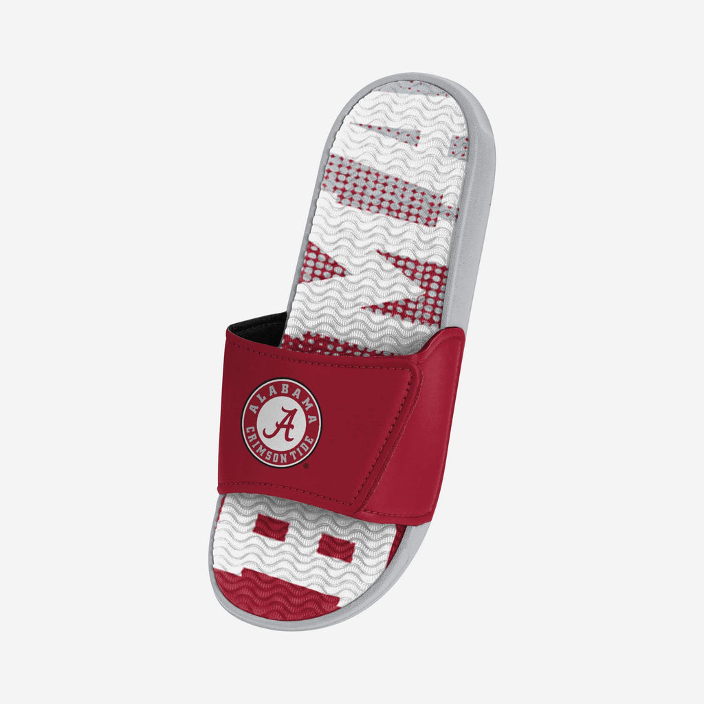 Alabama Crimson Tide Gradient Wordmark Gel Slide FOCO