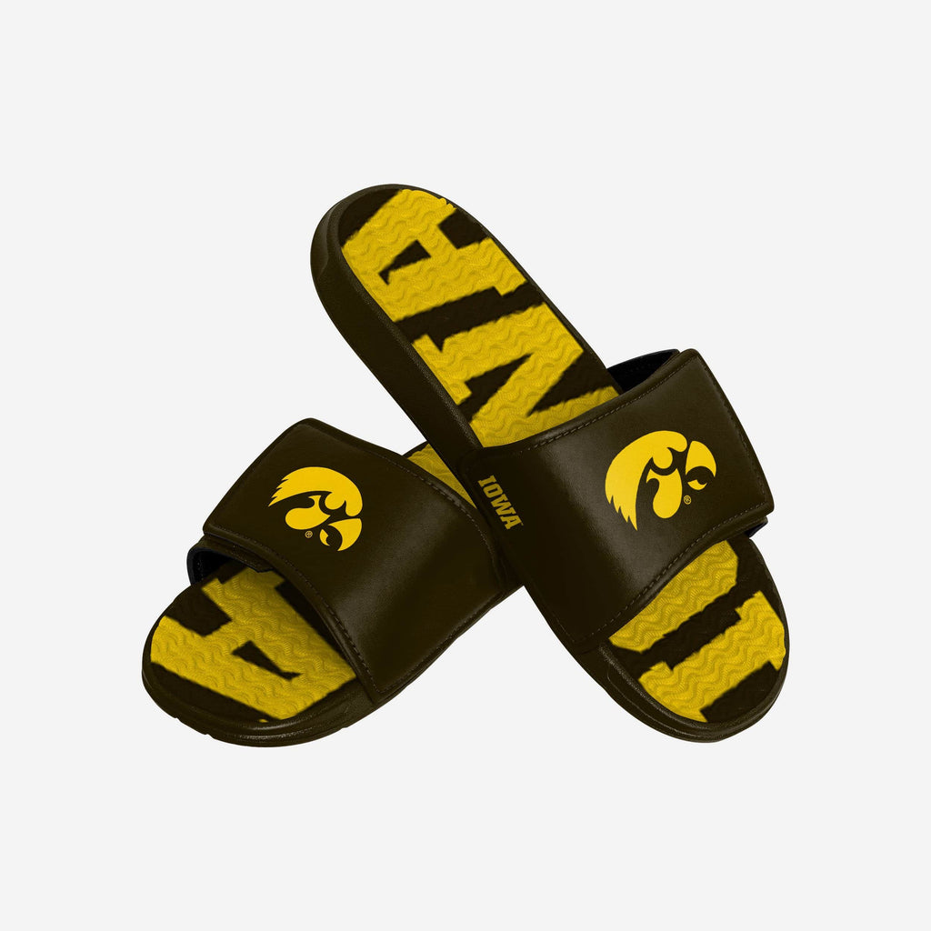 Iowa Hawkeyes Gradient Wordmark Gel Slide FOCO