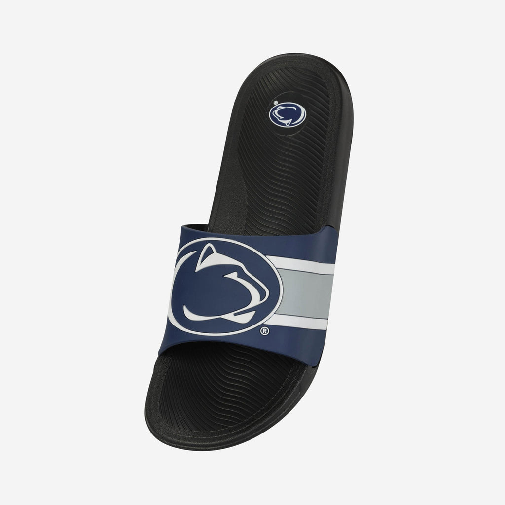 Penn State Nittany Lions Striped Big Logo Raised Slide FOCO
