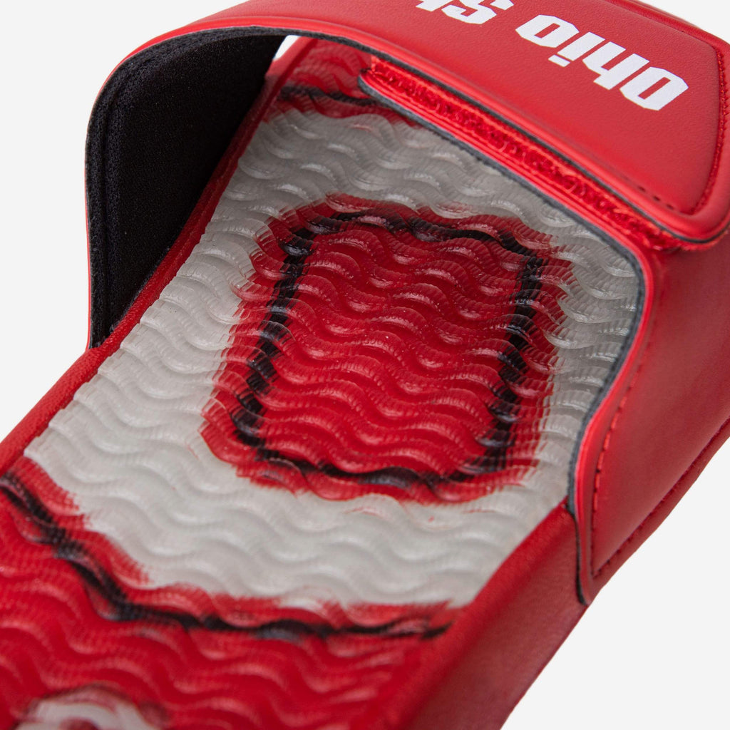 Ohio State Buckeyes Wordmark Gel Slide FOCO