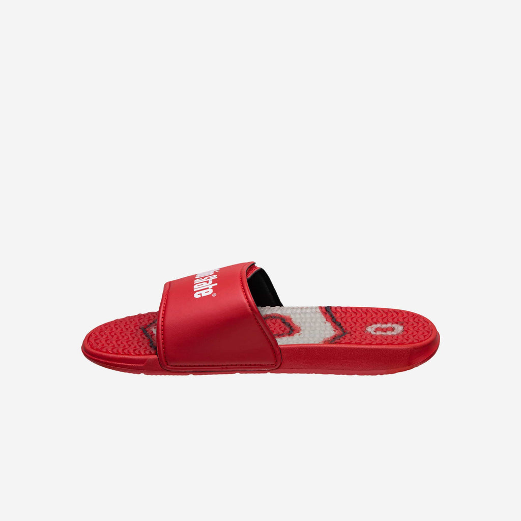 Ohio State Buckeyes Wordmark Gel Slide FOCO