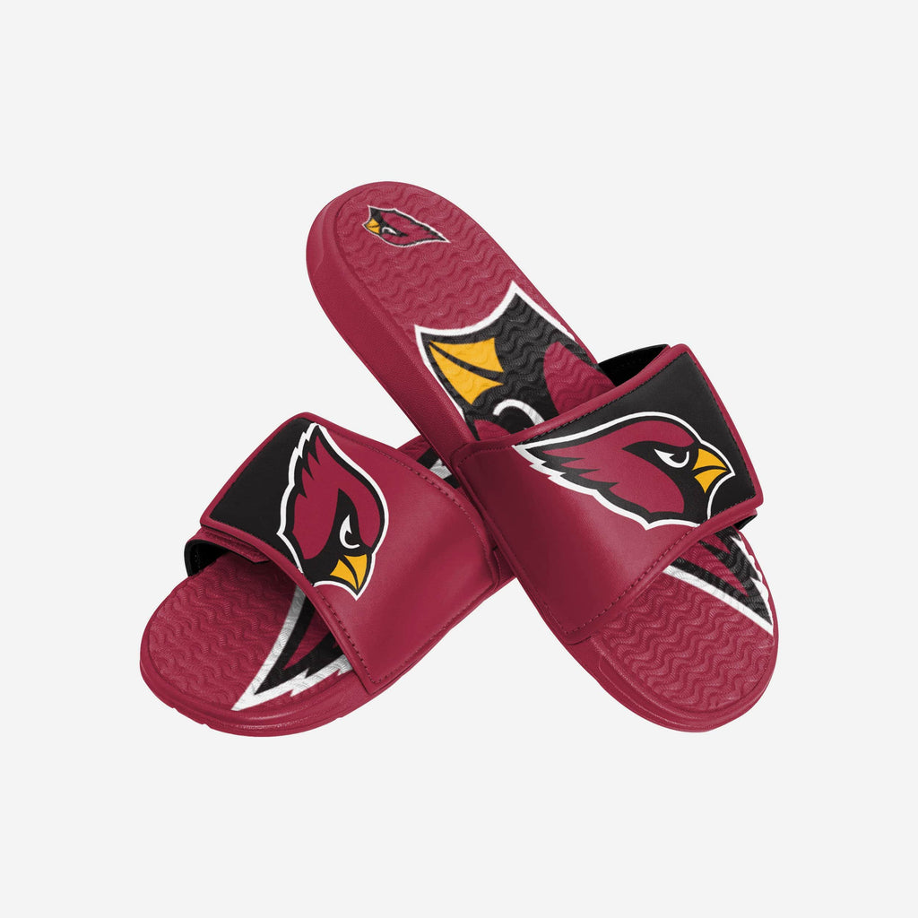 Arizona Cardinals Colorblock Big Logo Gel Slide FOCO