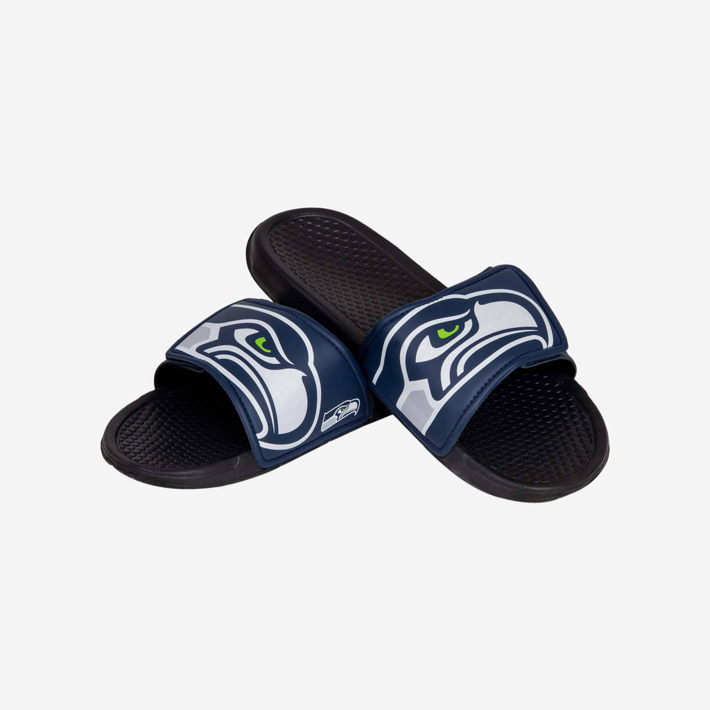 Seattle Seahawks Cropped Big Logo Slide FOCO