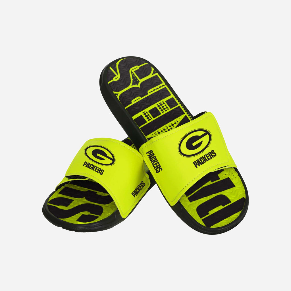 Green Bay Packers Highlights Gel Slide FOCO