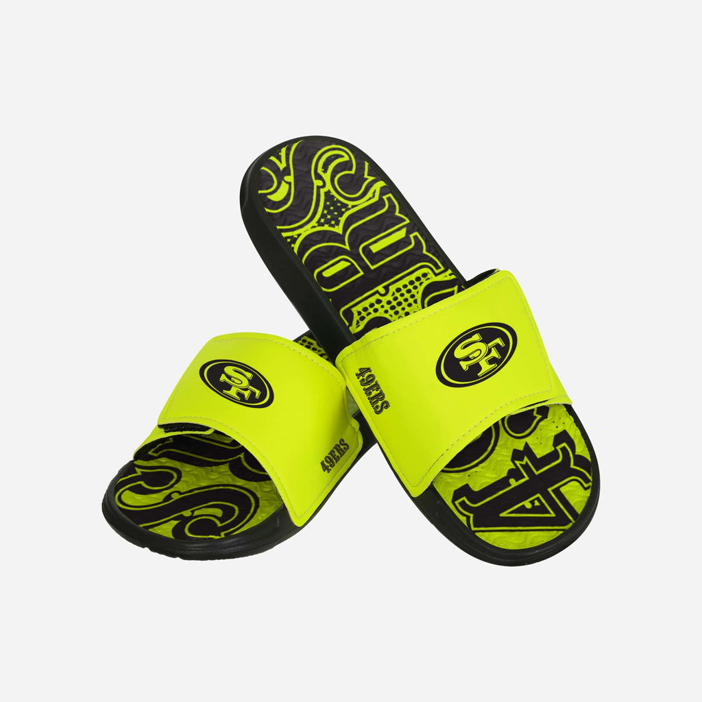 San Francisco 49ers Highlights Gel Slide FOCO