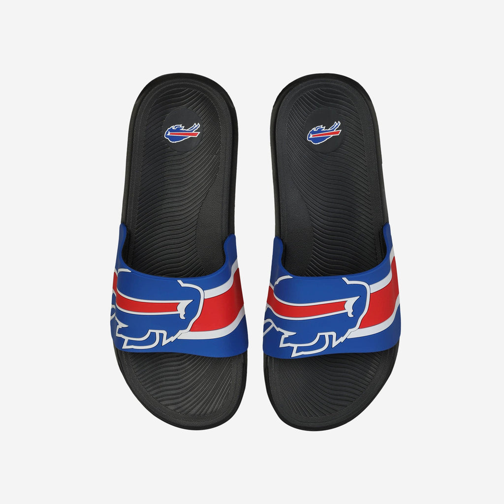 Buffalo Bills Striped Big Logo Raised Slide FOCO