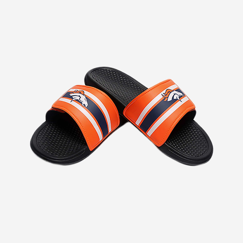 Denver Broncos Stripe Legacy Sport Slide FOCO