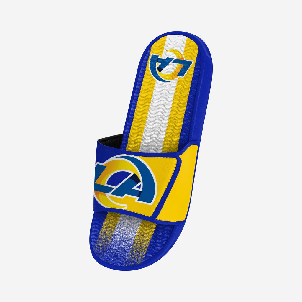 Los Angeles Rams Team Stripe Gel Slide FOCO