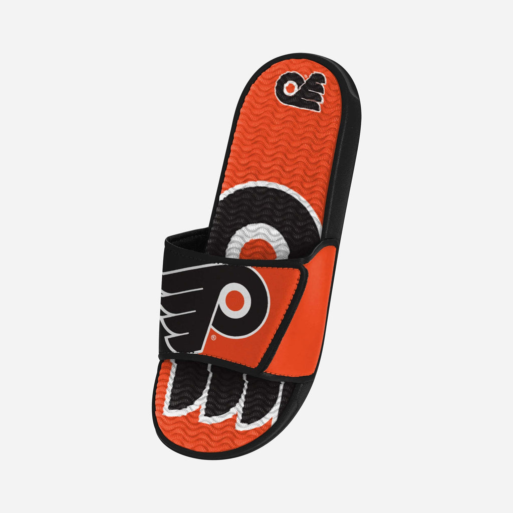 Philadelphia Flyers Colorblock Big Logo Gel Slide FOCO