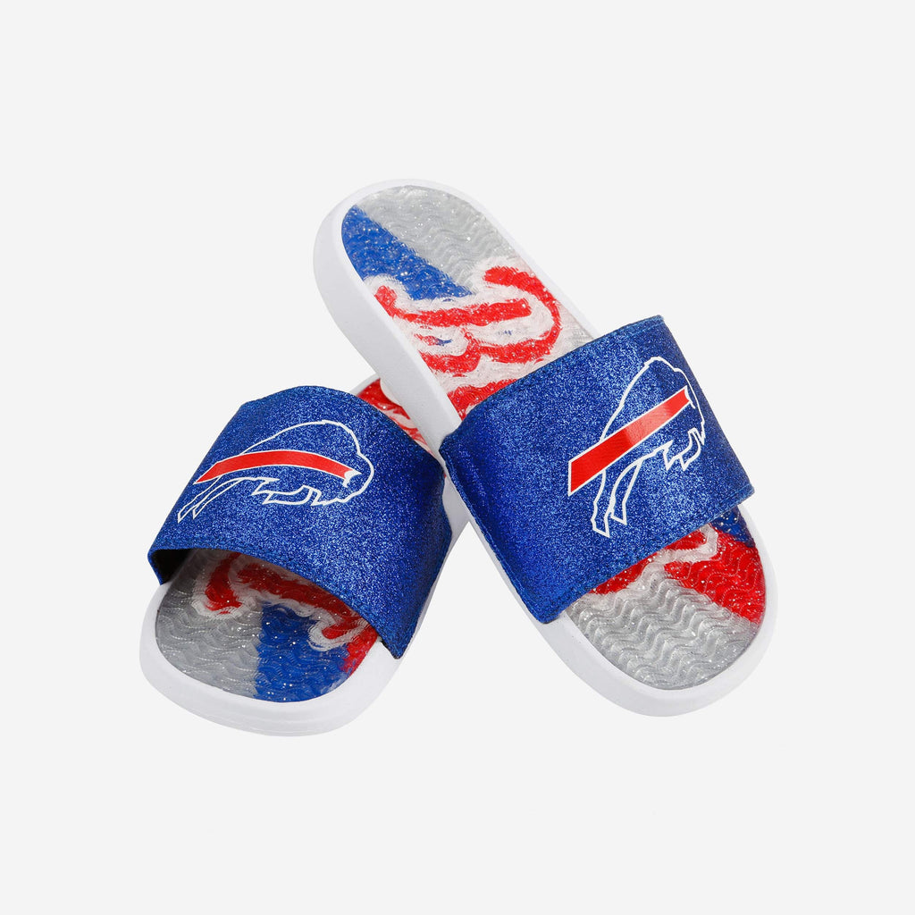 Buffalo Bills Womens Glitter Gel Slide FOCO