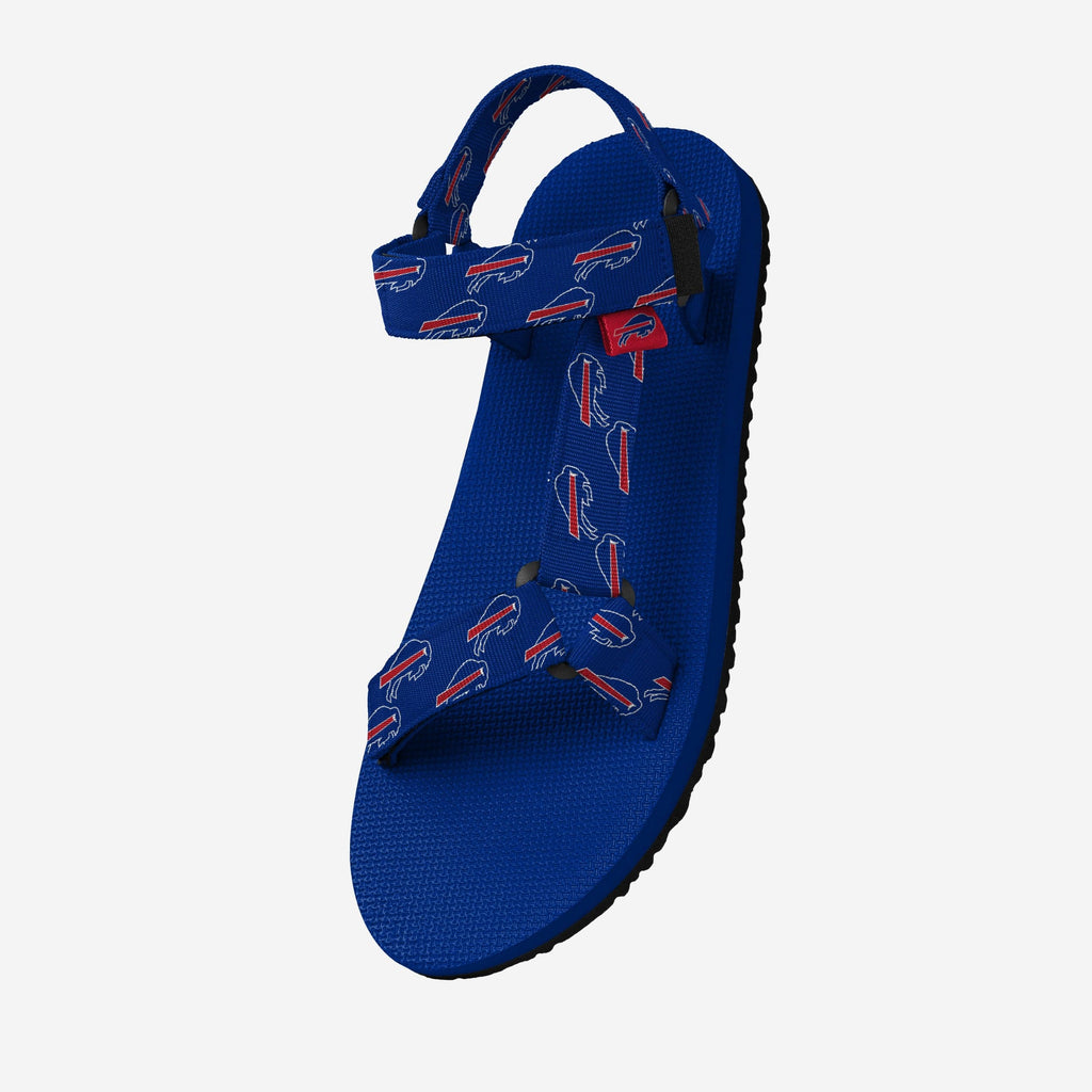 Buffalo Bills Womens Repeat Logo Strap Sandal FOCO