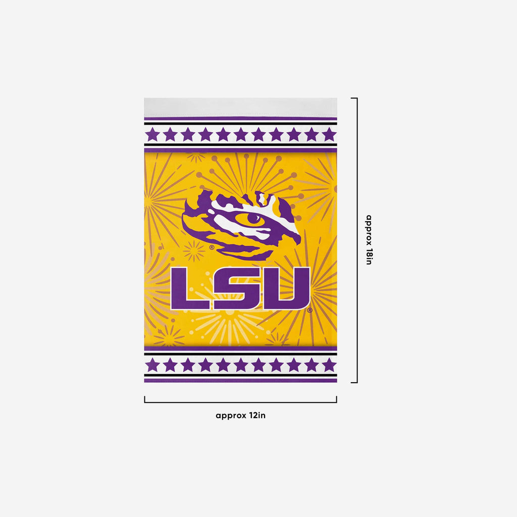 LSU Tigers Americana Garden Flag FOCO