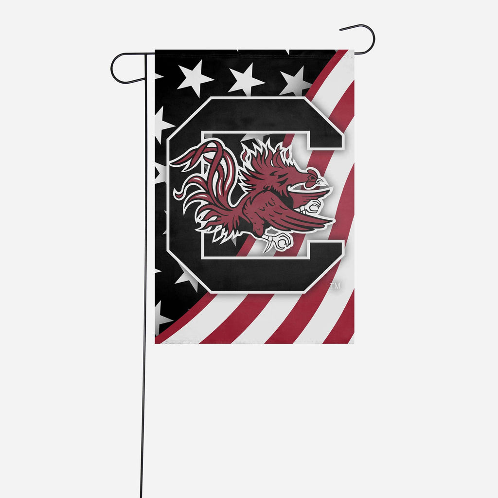 South Carolina Gamecocks Americana Garden Flag FOCO