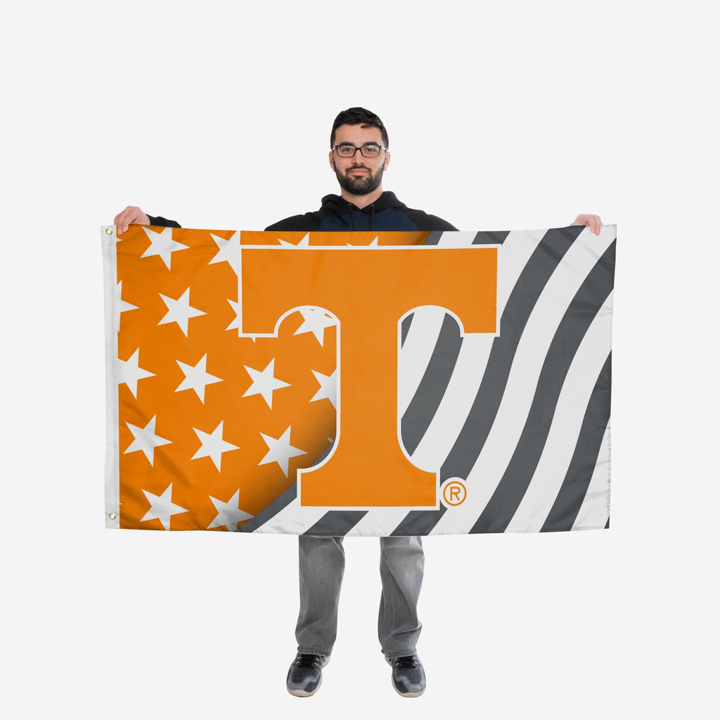 Tennessee Volunteers Americana Horizontal Flag FOCO