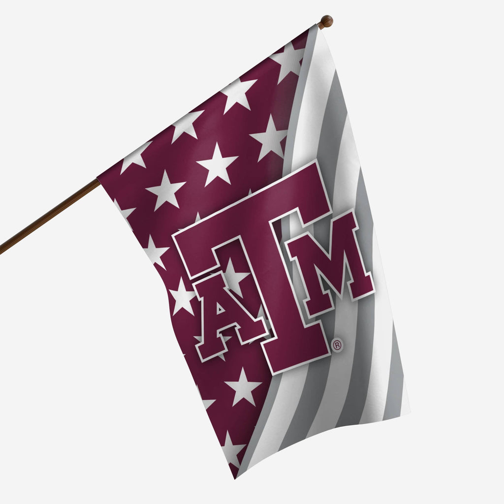 Texas A&M Aggies Americana Vertical Flag FOCO