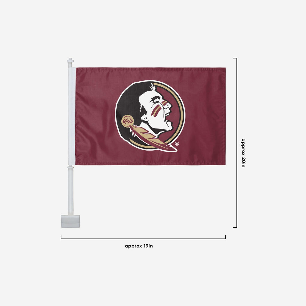 Florida State Seminoles 2 Pack Solid Car Flag FOCO