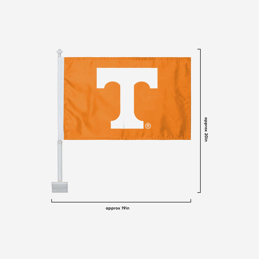 Tennessee Volunteers 2 Pack Solid Car Flag FOCO