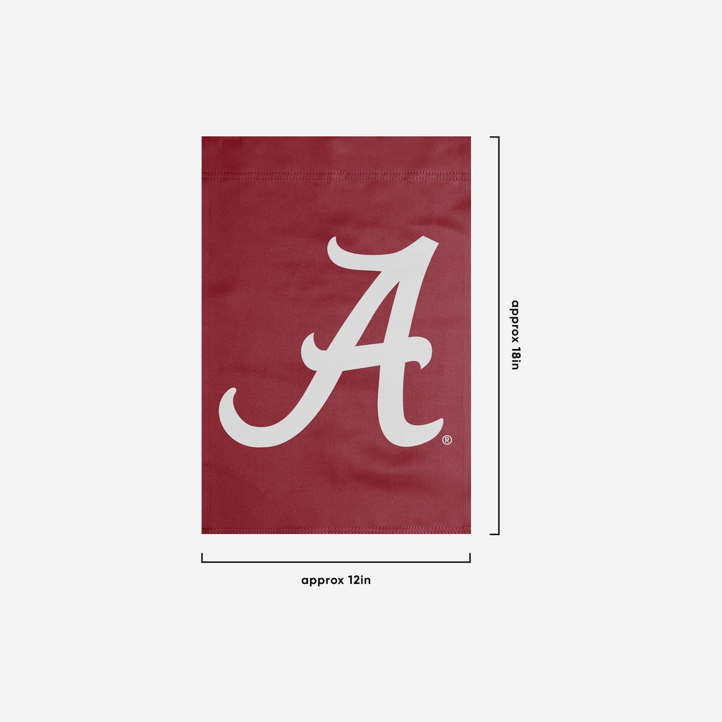 Alabama Crimson Tide Solid Garden Flag FOCO