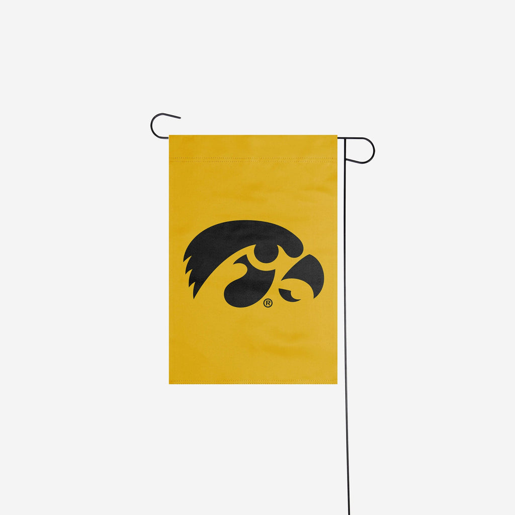 Iowa Hawkeyes Solid Garden Flag FOCO