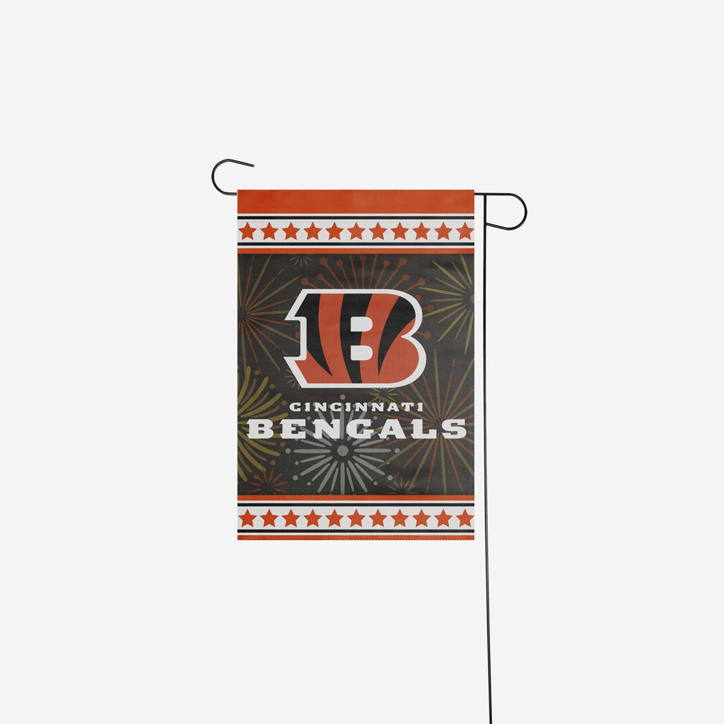 Cincinnati Bengals Americana Garden Flag FOCO