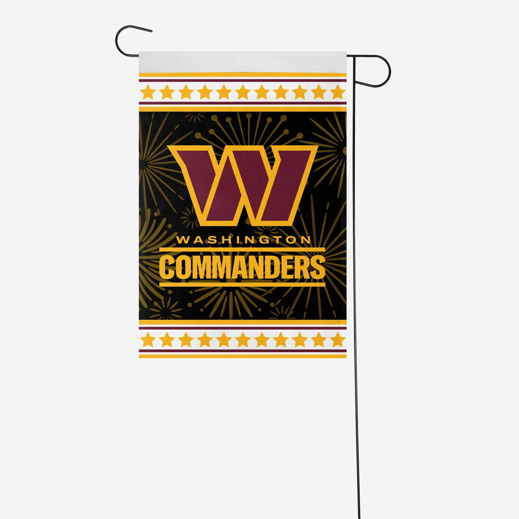Washington Commanders Americana Garden Flag FOCO