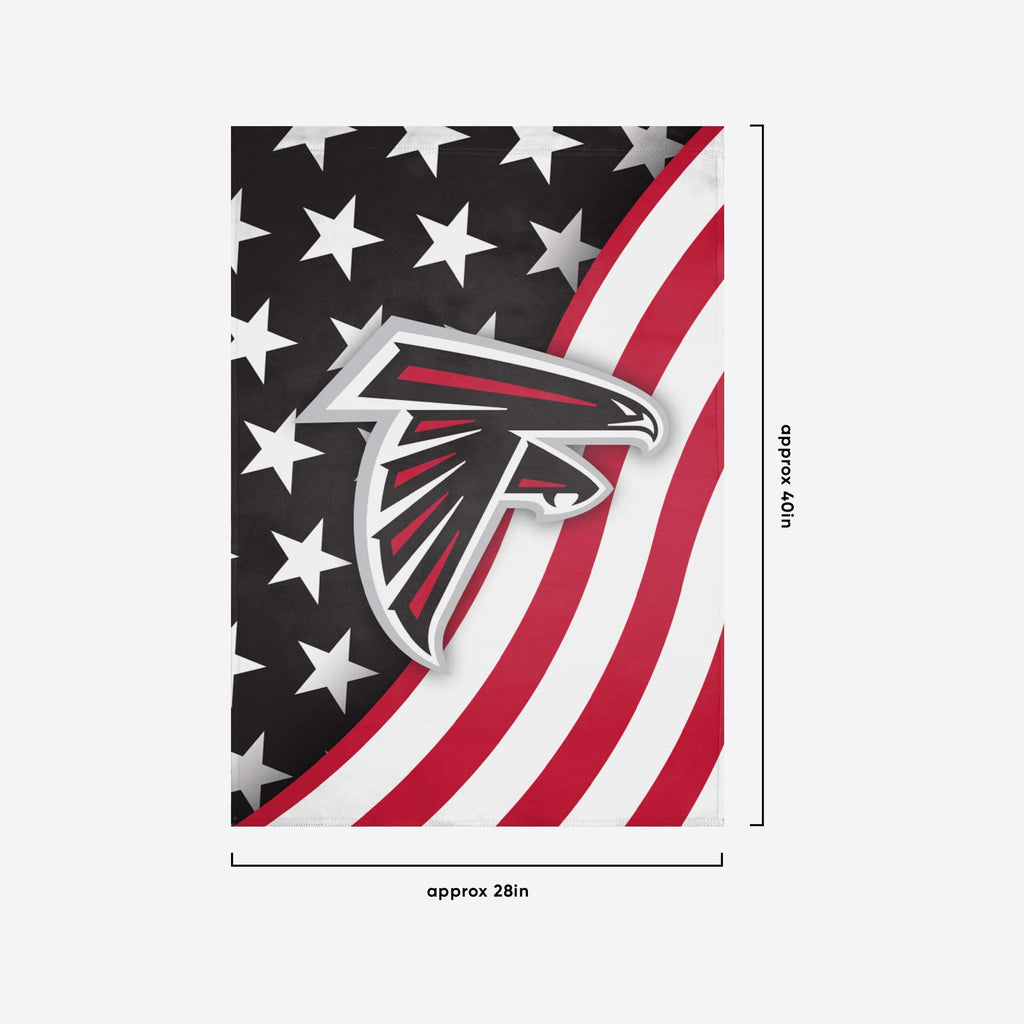 Atlanta Falcons Americana Vertical Flag FOCO