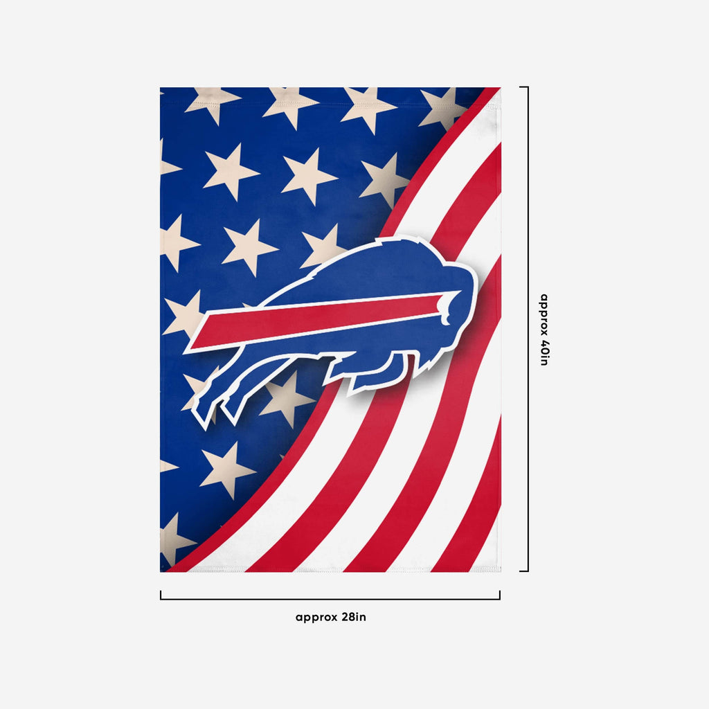 Buffalo Bills Americana Vertical Flag FOCO