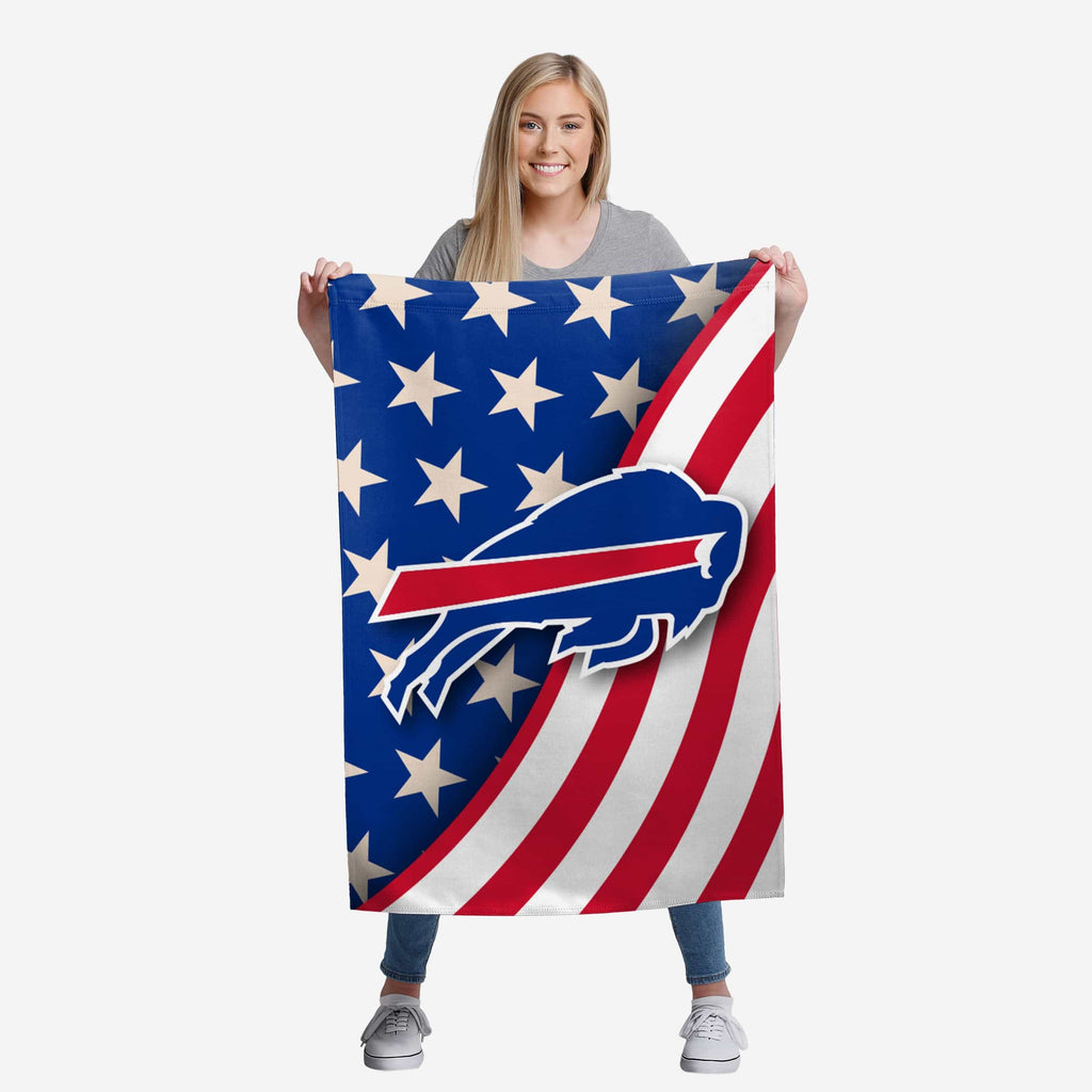 Buffalo Bills Americana Vertical Flag FOCO