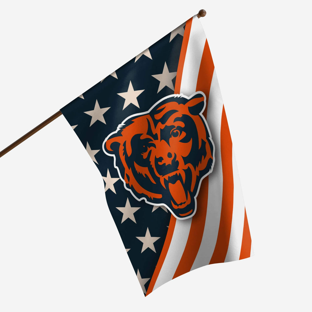 Chicago Bears Americana Vertical Flag FOCO