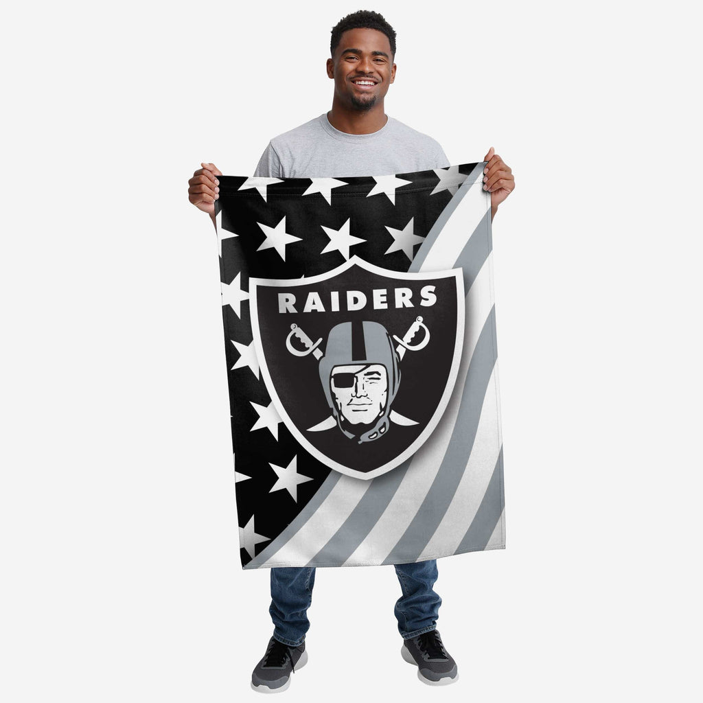 Las Vegas Raiders Americana Vertical Flag FOCO