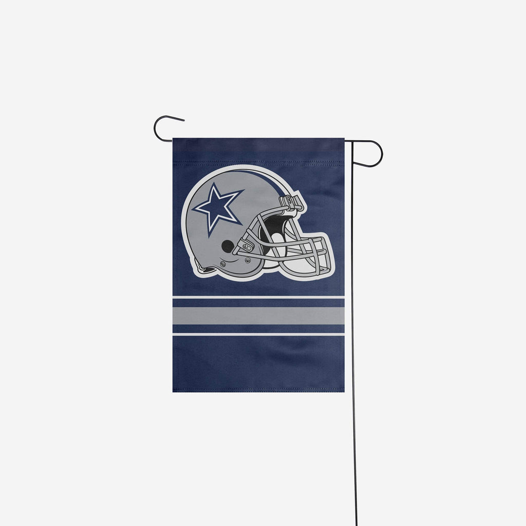 Dallas Cowboys Colorblock Helmet Garden Flag FOCO