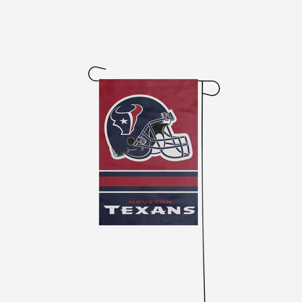 Houston Texans Colorblock Helmet Garden Flag FOCO