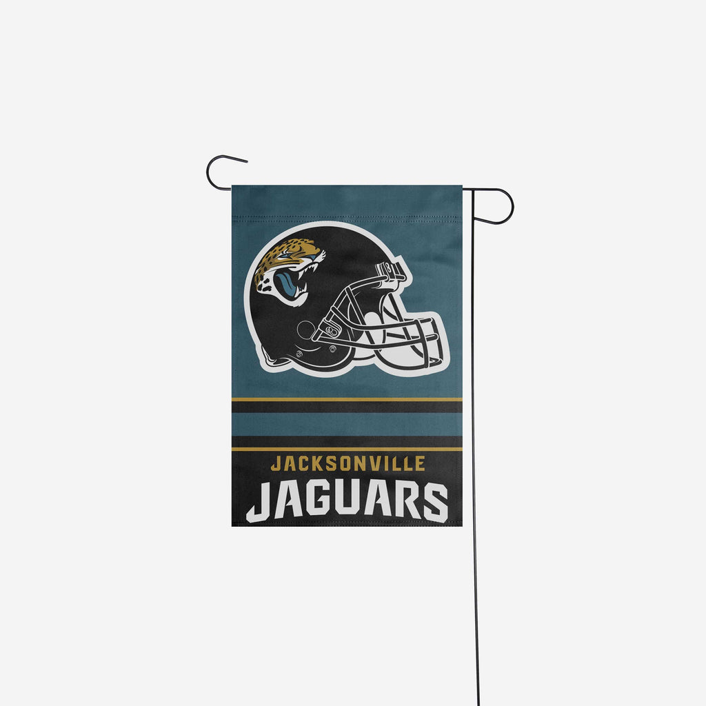 Jacksonville Jaguars Colorblock Helmet Garden Flag FOCO