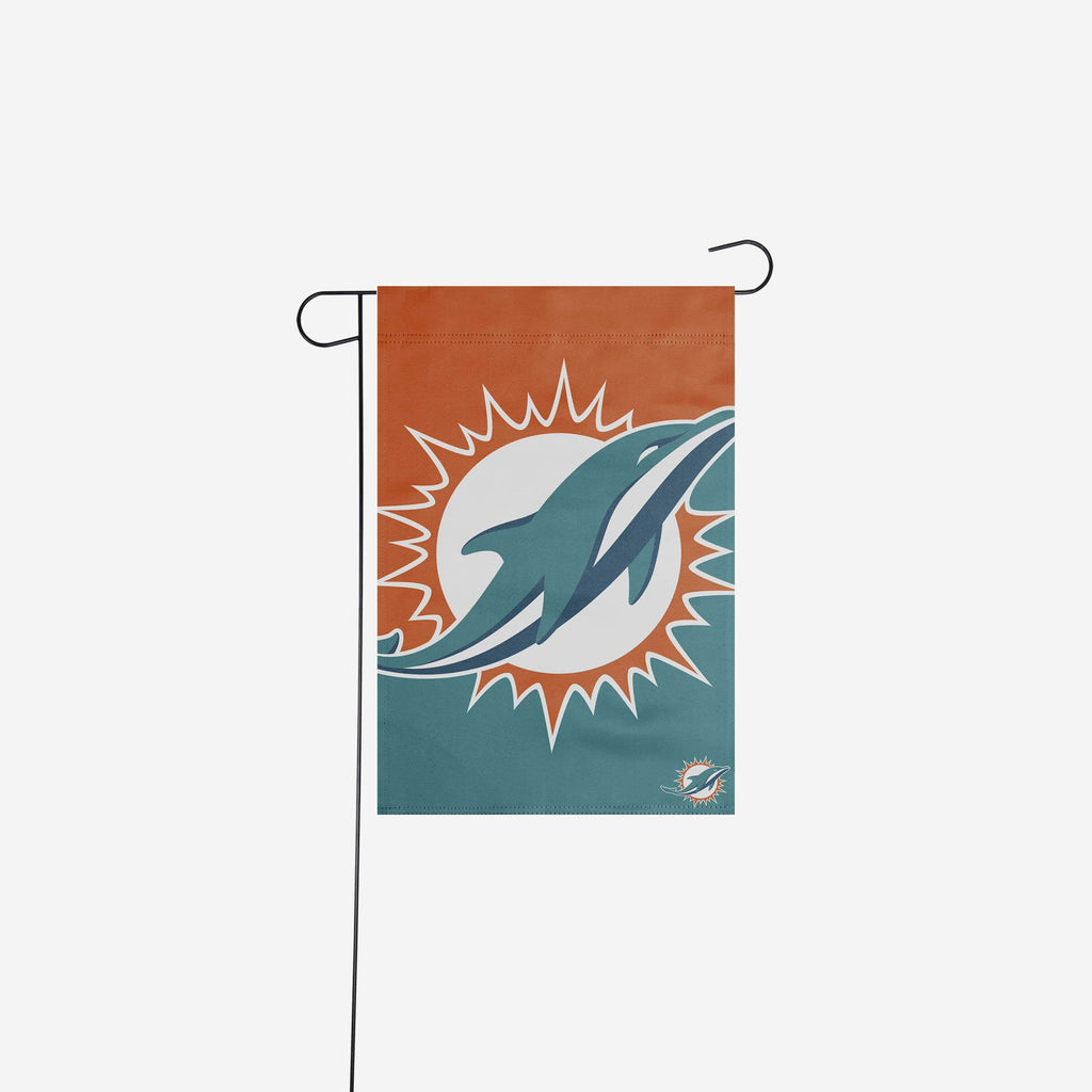 Miami Dolphins Colorblock Helmet Garden Flag FOCO