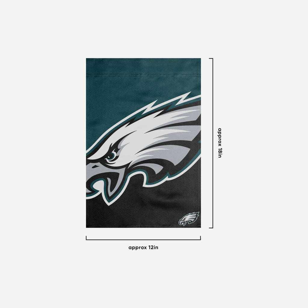 Philadelphia Eagles Colorblock Helmet Garden Flag FOCO