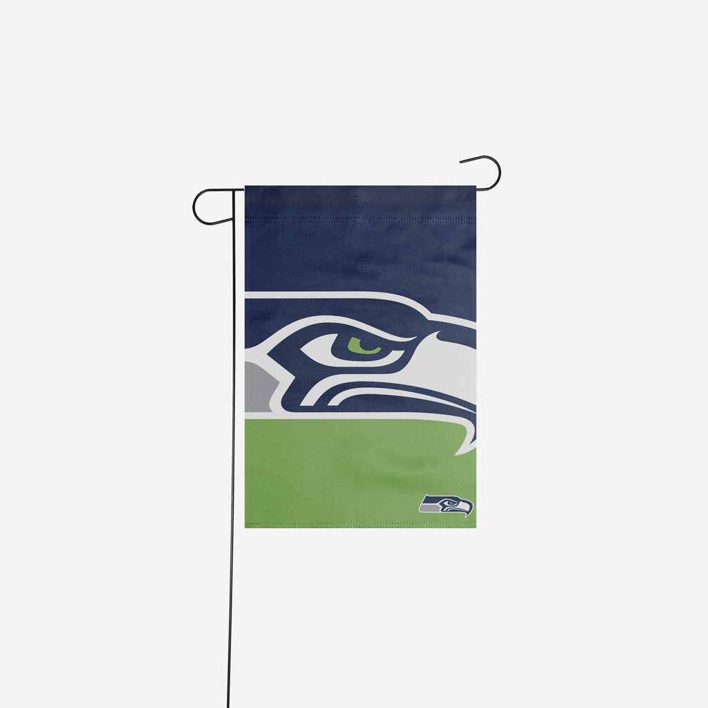 Seattle Seahawks Colorblock Helmet Garden Flag FOCO