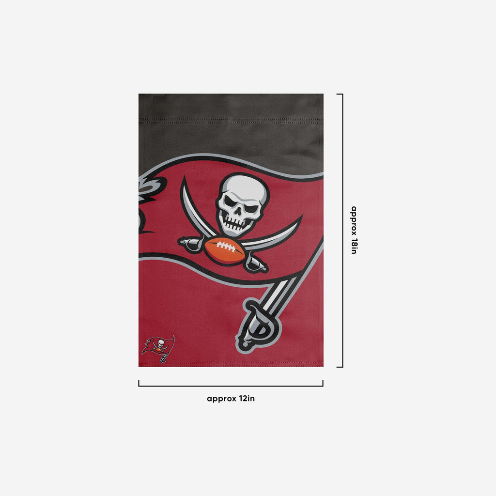Tampa Bay Buccaneers Colorblock Helmet Garden Flag FOCO