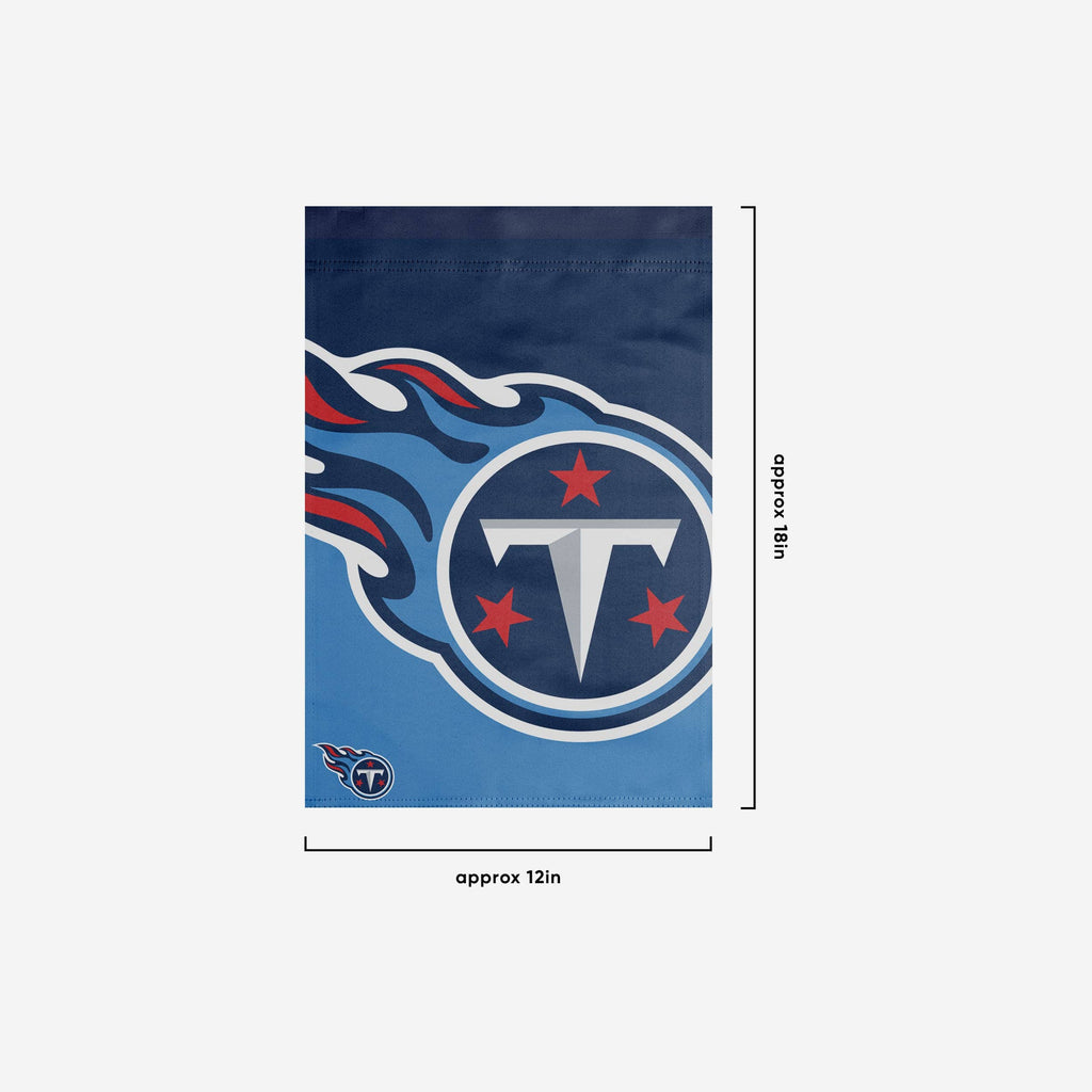 Tennessee Titans Colorblock Helmet Garden Flag FOCO