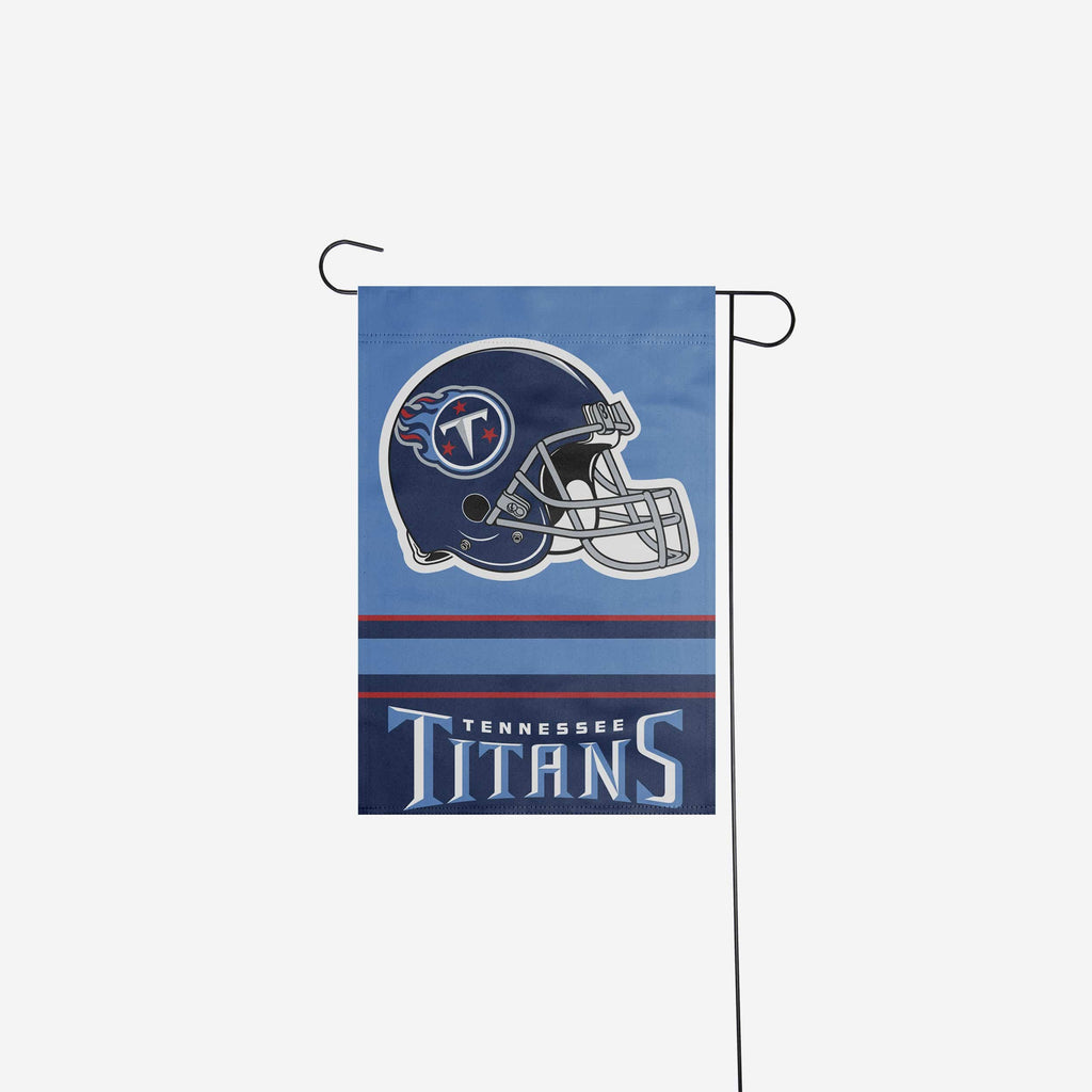 Tennessee Titans Colorblock Helmet Garden Flag FOCO