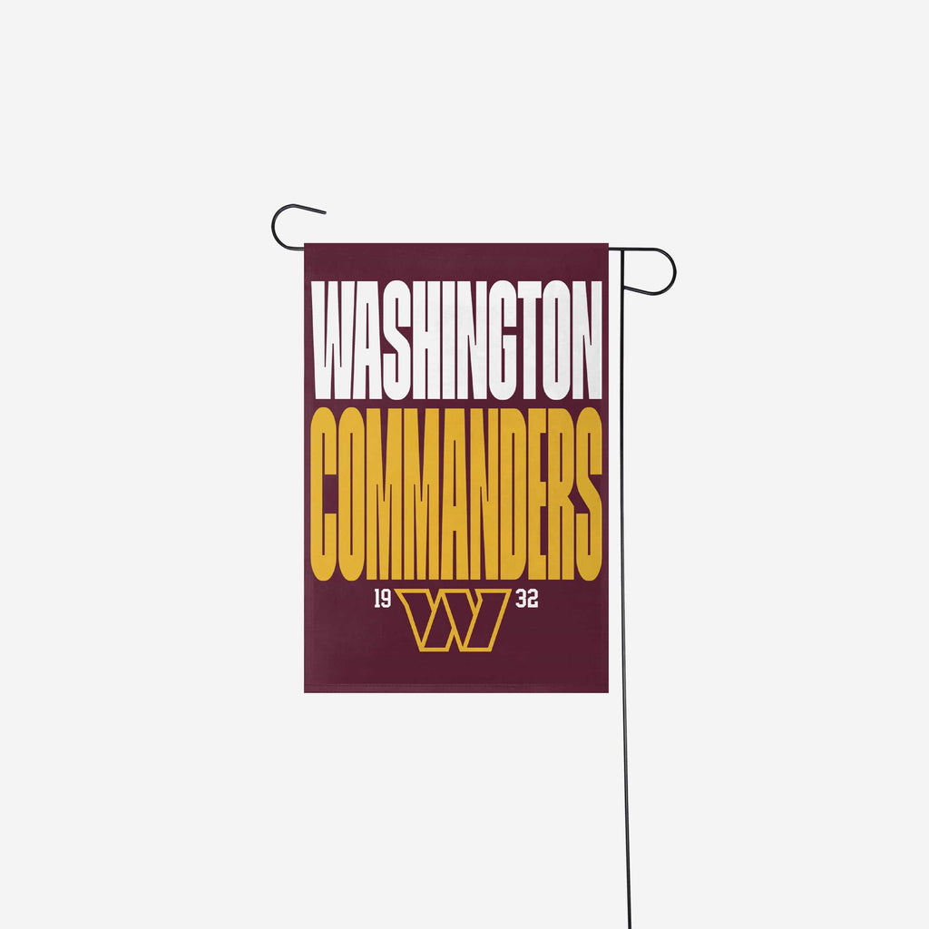 Washington Commanders Garden Flag FOCO