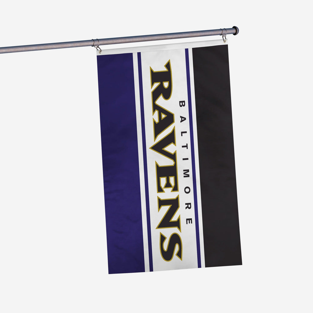 Baltimore Ravens Horizontal Flag FOCO