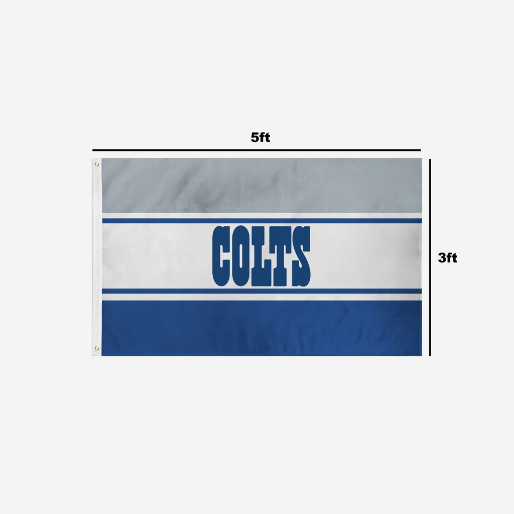 Indianapolis Colts Original Horizontal Flag FOCO