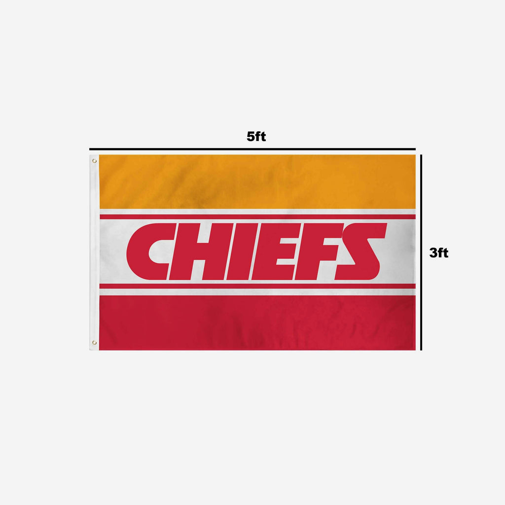 Kansas City Chiefs Horizontal Flag FOCO