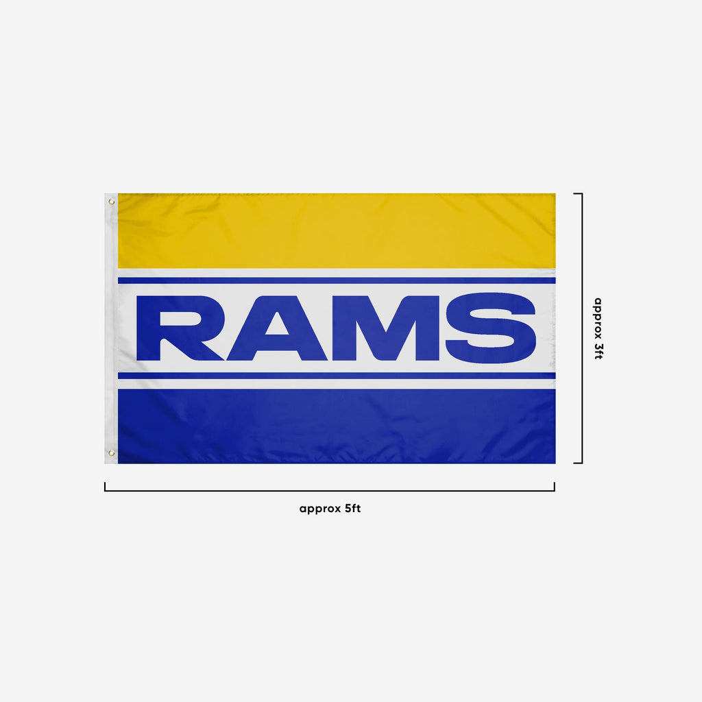 Los Angeles Rams Horizontal Flag FOCO