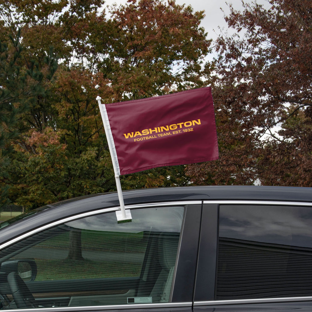 Washington Commanders Original 2 Pack Solid Car Flag FOCO